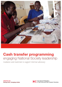 Cash transfer programming: engaging National Society leadership ...