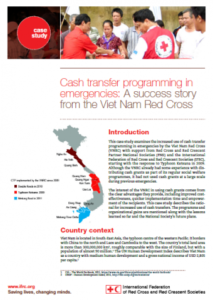 Cash transfer programming in emergencies: A success story from the Viet ...