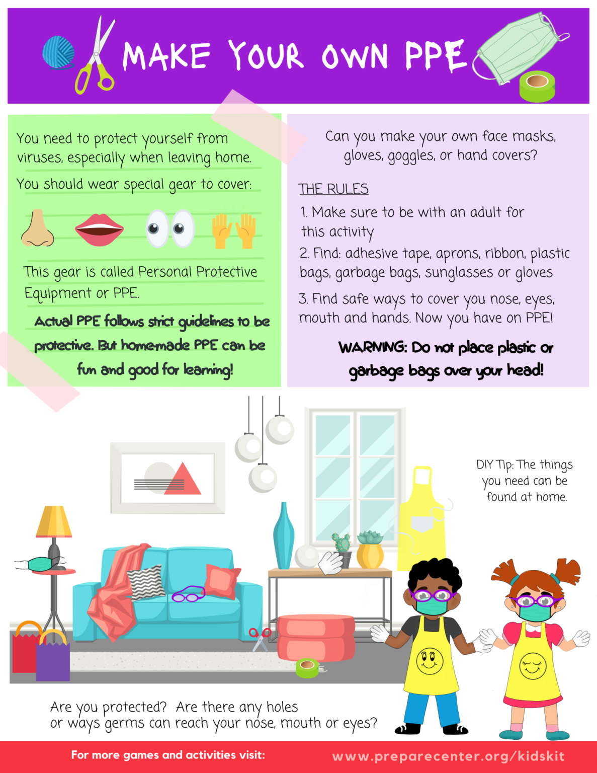 Make your own PPE - PrepareCenter