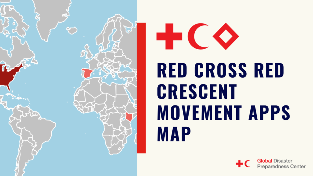 Red Cross Red Crescent Movement Apps Map - PrepareCenter